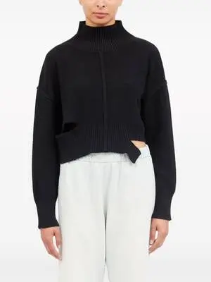 MAISON MARGIELA High-neck Jumper - Black