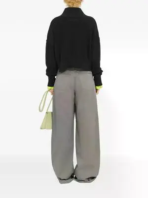 MAISON MARGIELA High-neck Jumper - Black