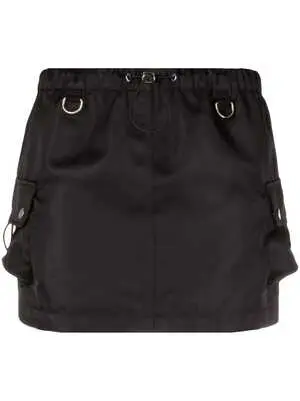 Coperni Drawstring Cargo Miniskirt