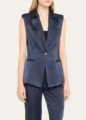 Ramy Brook Angie Suiting Vest