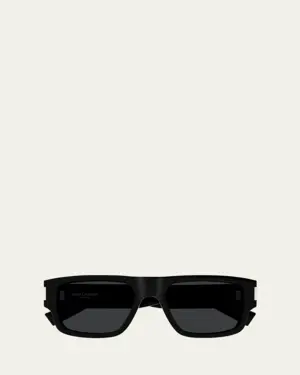 Saint Laurent Sl 659 Rectangle Sunglasses - Black