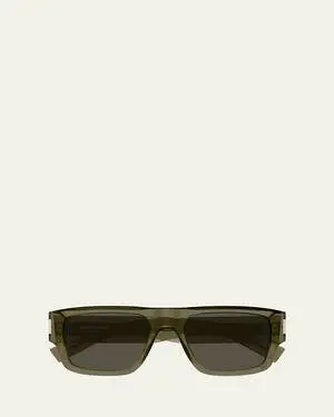 Saint Laurent Saint Laurent SL 659 Rectangle Sunglasses Brown