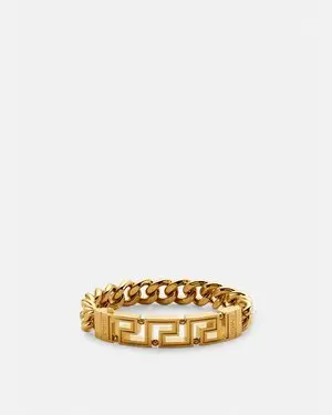 Versace Versace Greca Chain Bracelet Light Gold
