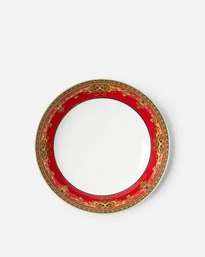 Versace Medusa Red Deep Plate 21.5 Cm - Print