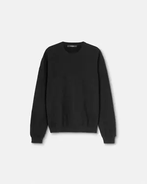 Versace Barocco Jacquard Knit Sweater
