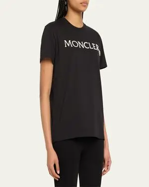 Moncler Embroidered Logo T-shirt