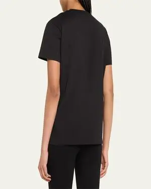 Moncler Embroidered Logo T-shirt