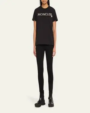 Moncler Embroidered Logo T-shirt