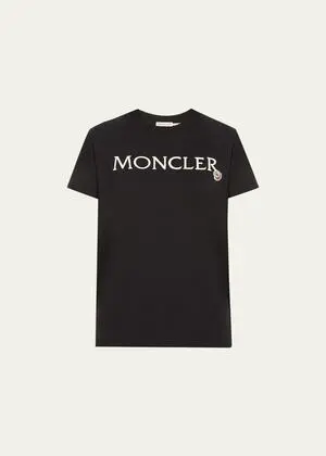 Moncler Embroidered Logo T-shirt