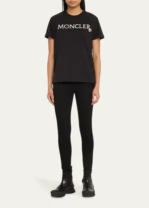 Moncler Embroidered Logo T-shirt