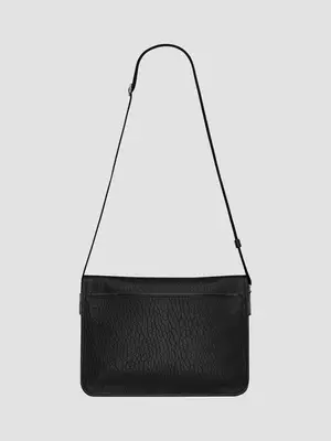 Saint Laurent Niki Messenger Bag In Grained Leather