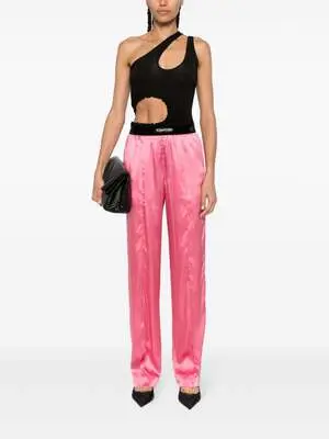 TOM FORD Straight-leg Silk Trousers