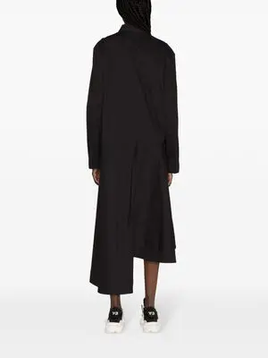 Y3 Asymmetric Shirt Dress