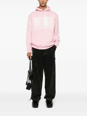 VTMNTS Big Barcode Hoodie - Pink