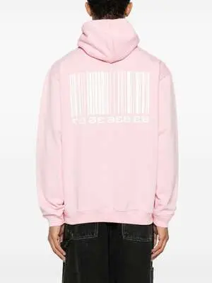 VTMNTS Big Barcode Hoodie - Pink