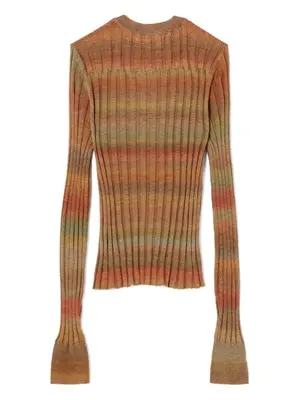 RE/DONE Ribbed-knit Wool Jumper