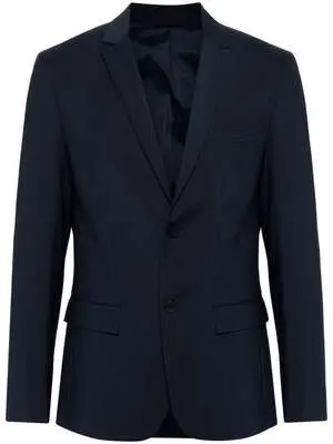 CALVIN KLEIN Twill-weave Single-breasted Blazer