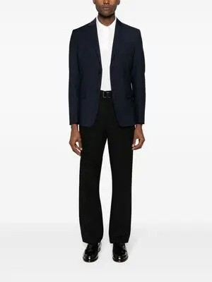 Calvin Klein Twill-weave Single-breasted Blazer