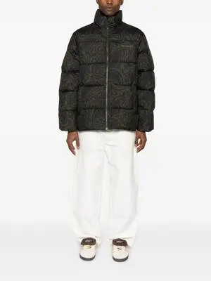 Carhartt Work In Progress Springfield Paisley-print Puff Jacket - Green