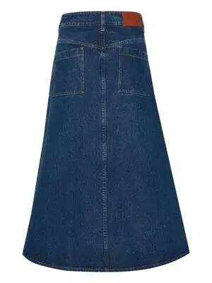 Studio Nicholson Baringo Denim Midi Skirt
