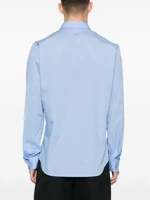 Versace Logo-print Cotton Shirt
