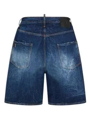 Dsquared2 Icon Logo-print Denim Shorts