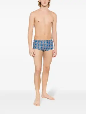 AMIR SLAMA Graphic-print Swimming Trunks