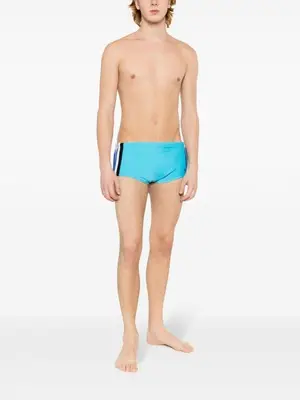 AMIR SLAMA Striped Swim Shorts