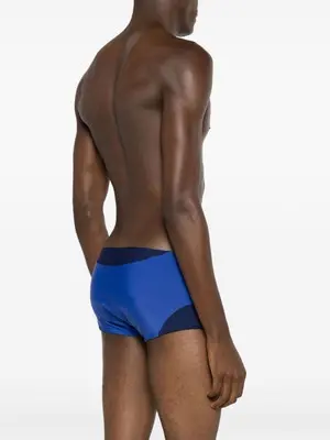 AMIR SLAMA Panelled Swim Shorts - Blue