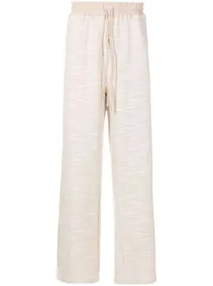 AMIR SLAMA Textured Track Pants