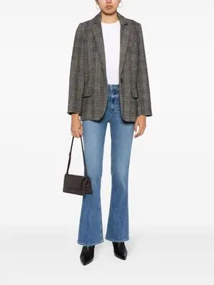 Paige Laurel Canyon Flared Jeans - Blue