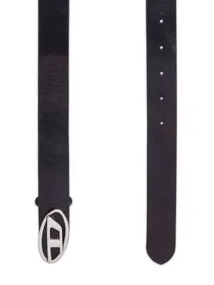 DIESEL 1dr Logo-buckle Belt