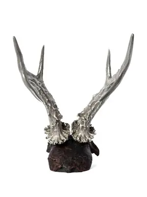 PARTS OF FOUR Double Horns Skull Decorative Object