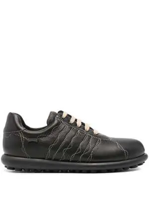 Camper Pelotas Ariel Leather Sneakers - Black