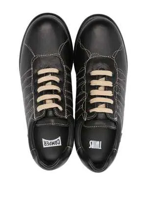 Camper Pelotas Ariel Leather Sneakers - Black