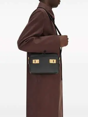 FERRAGAMO Gancini Buckle Shoulder Bag