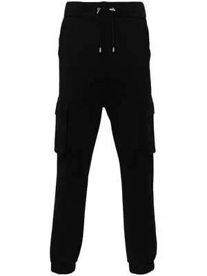 Balmain Logo-print Cotton Track Pants - Black