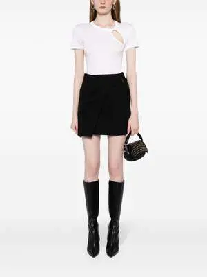 Helmut Lang Asymmetric Short-sleeve Top