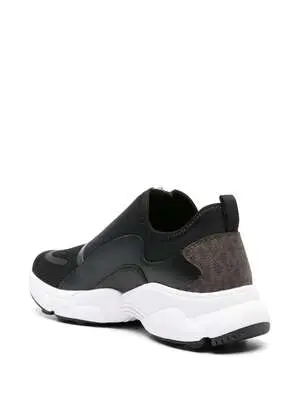 Michael Kors Sami Zip-up Sneakers - Black