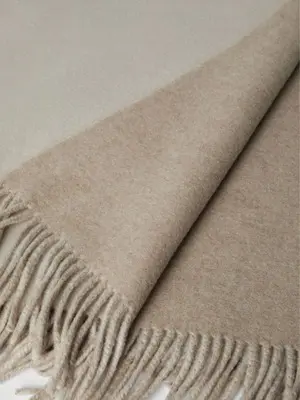 Brunello Cucinelli Cashmere Throw - Neutrals