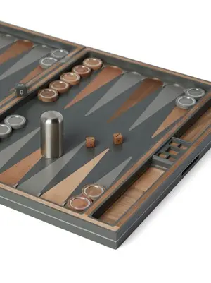 Brunello Cucinelli Wood Backgammon Set