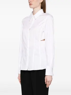 Helmut Lang Slash Silk Shirt