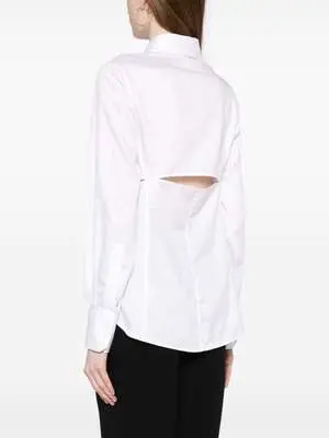 Helmut Lang Slash Silk Shirt