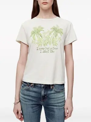 RE/DONE Classic Tree-print T-shirt