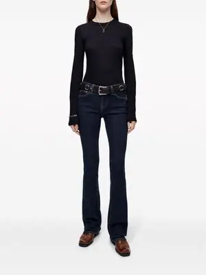 RE/DONE Midrise Baby Bootcut Jeans - Blue