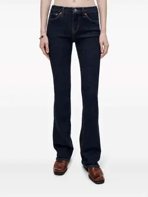 RE/DONE Midrise Baby Bootcut Jeans - Blue