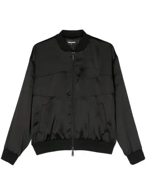 Dsquared2 Satin Bomber Jacket