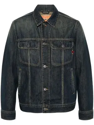 DIESEL® D-barcy Cotton Denim Jacket