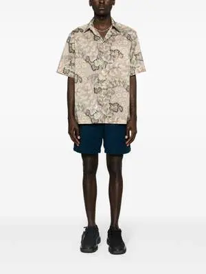 Etro Pegaso-embroidered Floral-motif Shirt