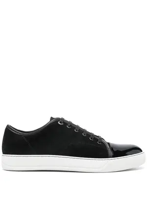 LANVIN Dbb1 Leather Sneakers - Black